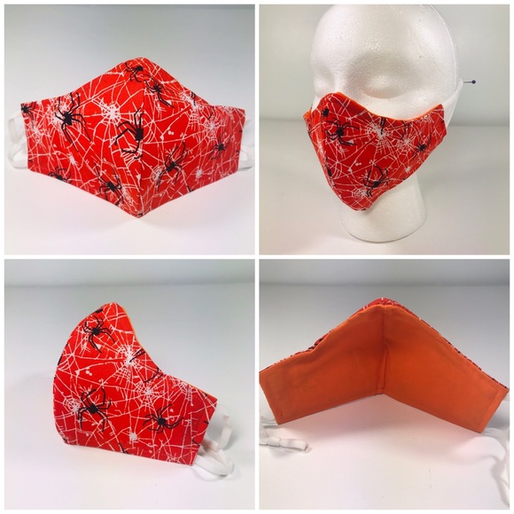 Accessories | Spider Halloween Facemask Design | Poshmark